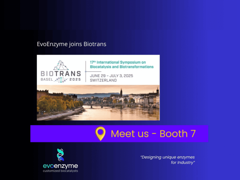 EvoEnzyme will participate in BIOTRANS 2025 - Evoenzyme